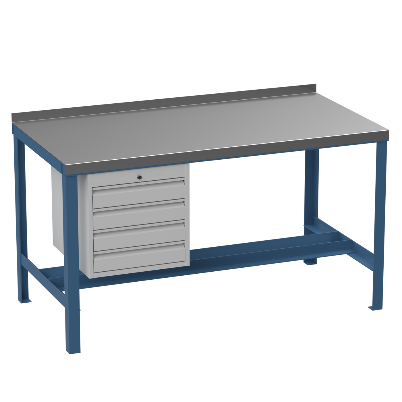 Steel Heavy Duty Workbench | 4 Drawer Tool Storage — UK Workbenches