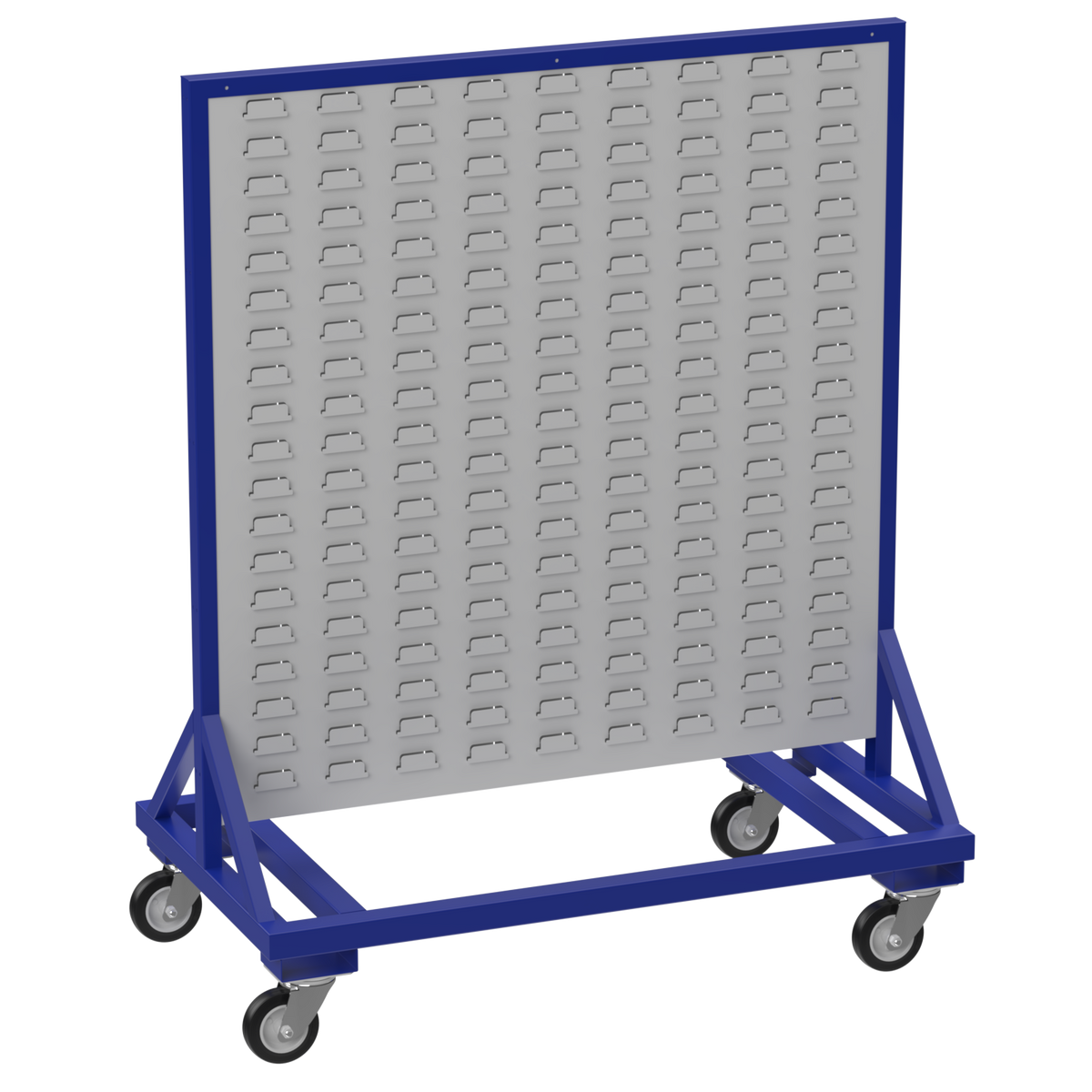 Double-Sided Lourve Panel Trolley | A-Frame — UK Workbenches